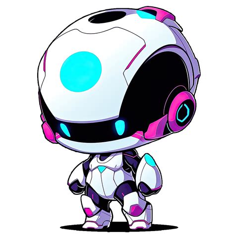 Chibi Futuristic Robot Ai Generative 33494591 Png