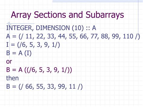 CHAPTER 8 ONE-DIMENSIONAL ARRAYS - ppt download