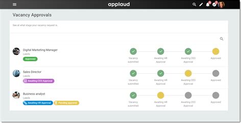 Show Multi Level Approval Process Using The Stepper Feature In A List Block Applaud Support