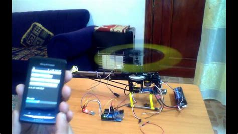 Controlling Rc Helicopter Using Android And Arduino Youtube