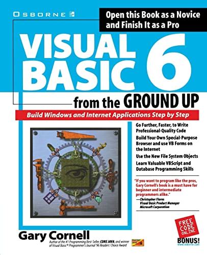 Visual Basic 6 From The Ground Up By Cornell Gary Good 1998 1st Edition Better World Books