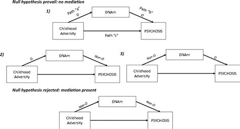 Interpreting The Output Of Mediation Analyses Rejection Of The