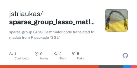 Github Jstriaukas Sparse Group Lasso Matlab Sparse Group Lasso