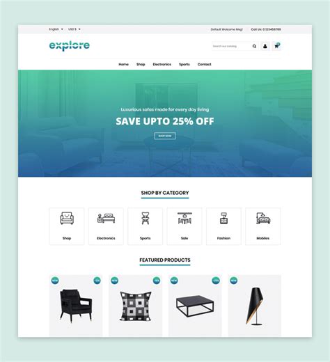 Explore MultiPurpose Responsive Prestashop Theme