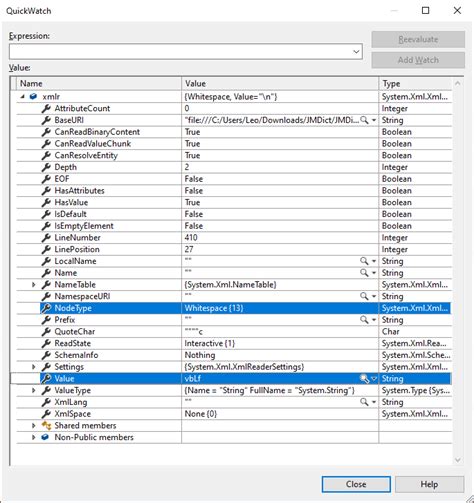 Vb Net Element Is An Invalid XmlNodeType Error When Parsing XML File Stack Overflow