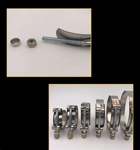 Condibe 스테인레스 스틸 파이프 고정 T 타입 호스 클램프볼트 클램프 Buy 유형 호스 클램프더블 볼트 호스 클램프p 형 호스 클램프 Product On