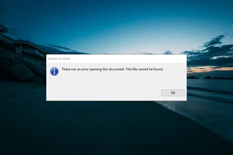 fix there was an error opening this document access denied