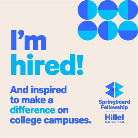 Excited To Share That Ive Accepted A Position As A Springboard Fellow