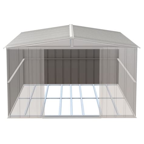 Arrow 10 Ft X 12 Ft Metal Storage Shed Floor Kit In The Storage Shed