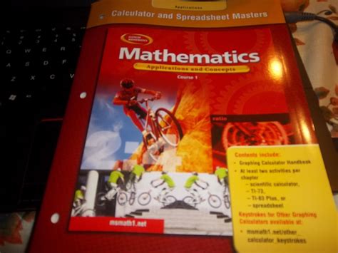 Buy Mathematics Applications And Concepts Course 1 Calculator And