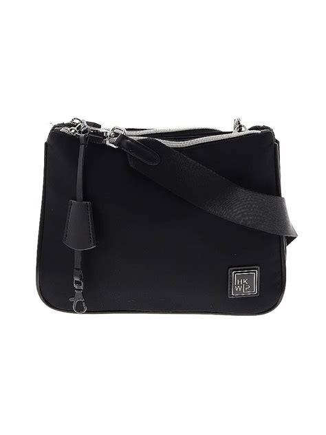 Ihkwip 100 Nylon Black Crossbody Bag One Size 57 Off Thredup