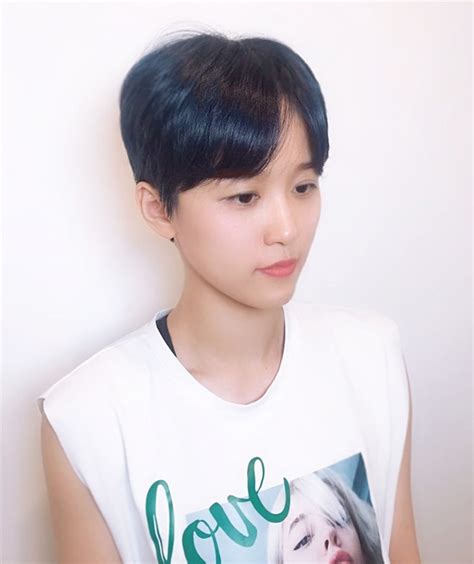 여자 픽시컷과 블루블랙으로 시크한 도도녀로의 변신 네이버 블로그