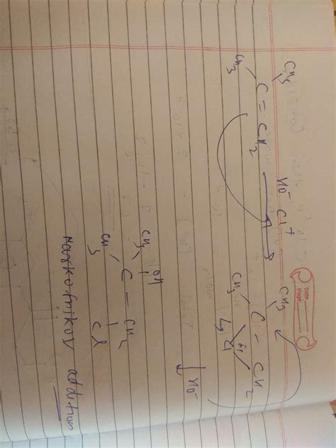 CH2-C1 CH3 205. C=CH, HOCI, Major product : CH3 CH; CH, -OH CH3 (a) (b) CH; a CH CH3 CH2-C1 CH3 ...