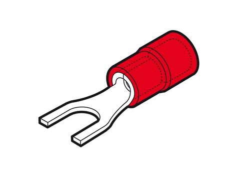 Cembre PVC Insulated Crimp Terminal Fork Spade Terminals Cable Services