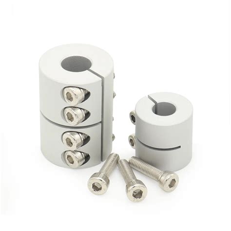 리지드 커플러 D25l40 8x8mm 8x10mm 10x10mm 리지드 커플 링 샤프트로드 커플러 섹션 Cnc 스테퍼 모터 조각