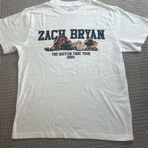 Shirts Official Concert Tour Zach Bryan Merch Tshirt Tee Brand New