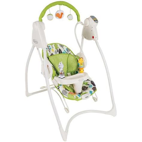 Электрокачели-шезлонг Graco Swing n Bounce Грако Свинг н Баунс 2 в 1 ...