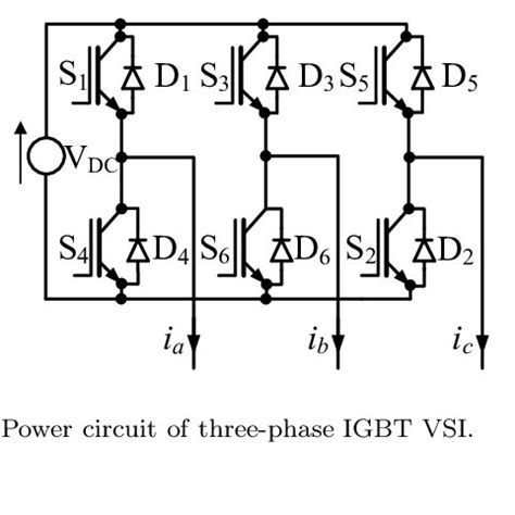 Power Circuit Of Three Phase IGBT VSI Download Scientific Diagram