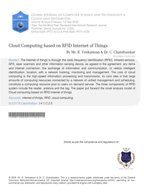 4 Cloud Computing Based On Rfid Pdf Pdf Radio Frequency