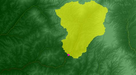 How To Determine A Contributing Area Catchment Above A Predefined Location Using ArcGIS