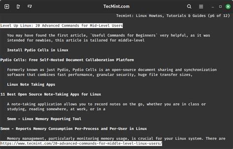 5 Best Command Line Web Browsers For Linux