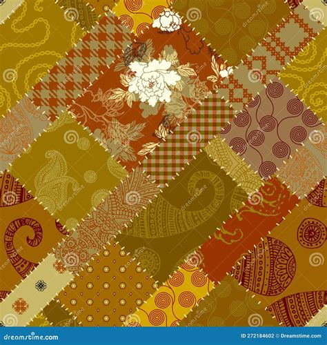 Geometric Abstract Pattern Intersection Patchwork Plaid Style Stock Vector Illustration Of