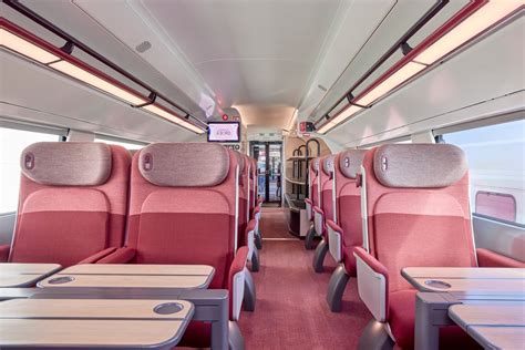 First Glimpse Inside Frances New High Speed Tgv Trains Designed To