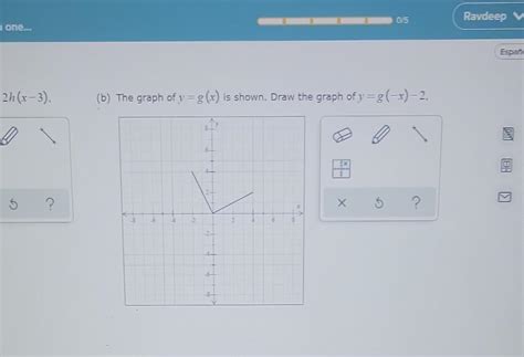 Solved Complete The Following A The Graph Of Y H X Is Chegg Com