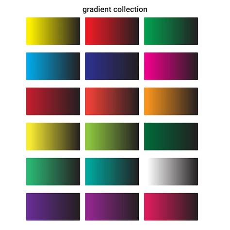 Premium Vector Gradient Data Collection