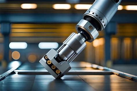 Premium Photo Robot Arm Cnc Automation Handling System For Industrial