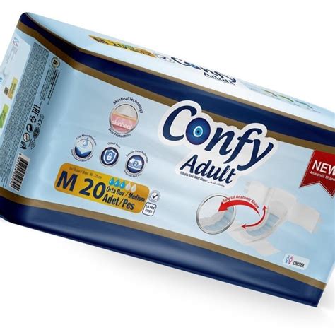 Scutece Pentru Adulti Confy Medium Talie 85 125 Cm Pachet Eco 20 Buc Emag Ro