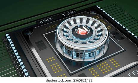 Artificial Intelligence Ai Cpu Gpu Pc Stock Illustration 2565821433 Shutterstock