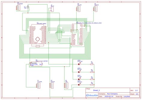 NANO V3 Expansion Board EasyEDA Open Source Hardware Lab