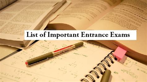 List Of Upcoming Entrance Exams In India 2024 25updated