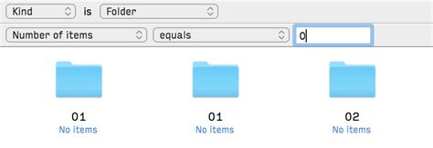 How To Find Empty Folders Using Smart Folder Ask Different