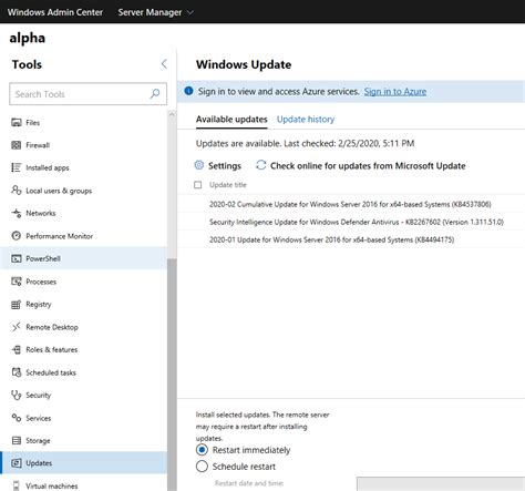Switch Server Core To Use Microsoft Update Instead Of Windows Update