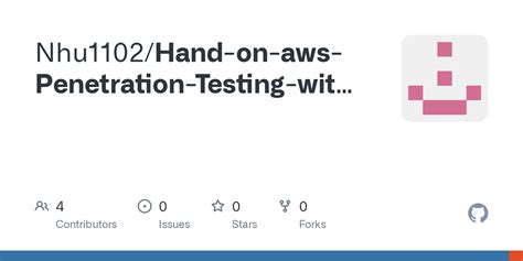 Github Nhu Hand On Aws Penetration Testing With Kali Linux