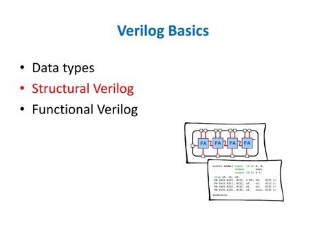 PPT Verilog Tutorial PowerPoint Presentation Free Download ID