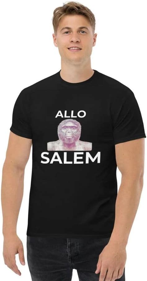 T Shirt Allo Salem Unisexe Fres Alphalettres S Taille Normale