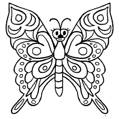 Free Coloring Pages Butterfly