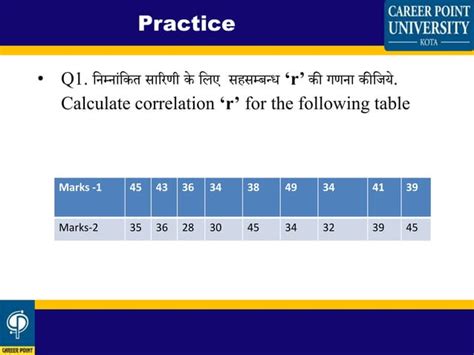 Correlation Product Method Ppt