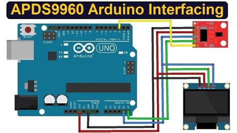 Interfacing APDS Gesture RGB Color Sensor With Arduino