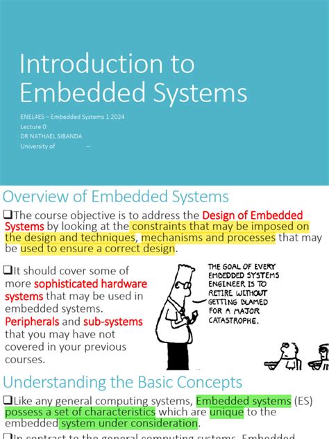 Week 1 Introduction Embedded System Pdf Embedded System Microcontroller