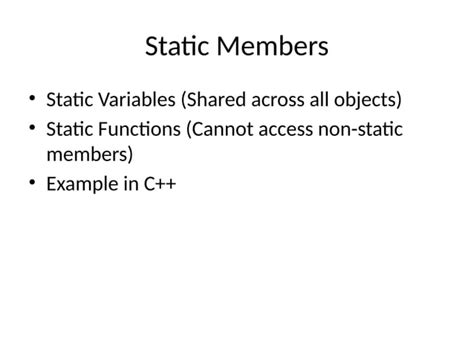 OOP Cpp Presentation Oops C Pptx