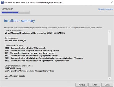 Установка System Center Virtual Machine Manager Scvmm 2016 Виртуализация и облачные решения