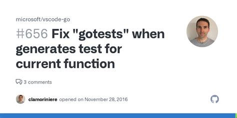 fix gotests when generates test for current function · issue 656