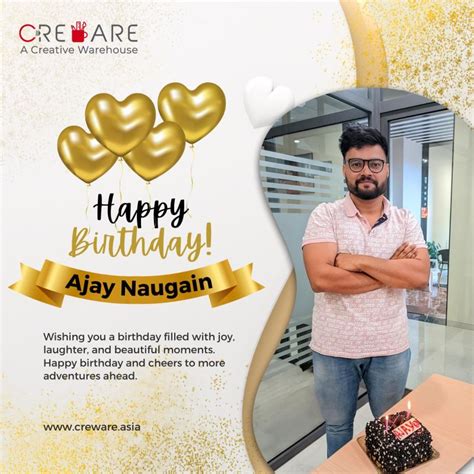 Creware Technologies Pvt Ltd On Linkedin Happybirthdayajay