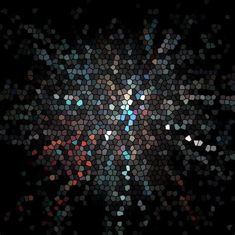 Premium Ai Image A Shining Colorful Abstract Circles Vector Texture On A Black Background