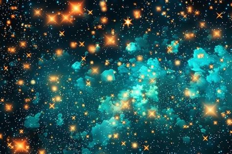 Premium AI Image | Abstract Stars Background Generative AI
