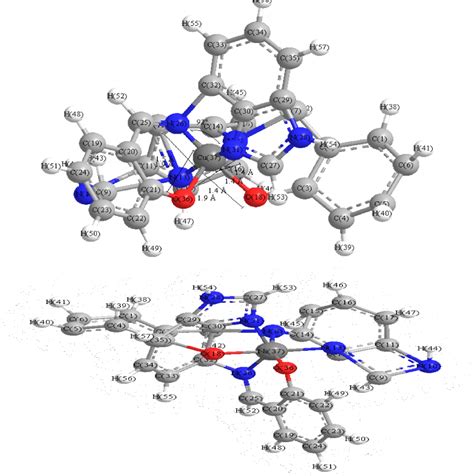 Optimized structure of Nickel complex | Download Scientific Diagram